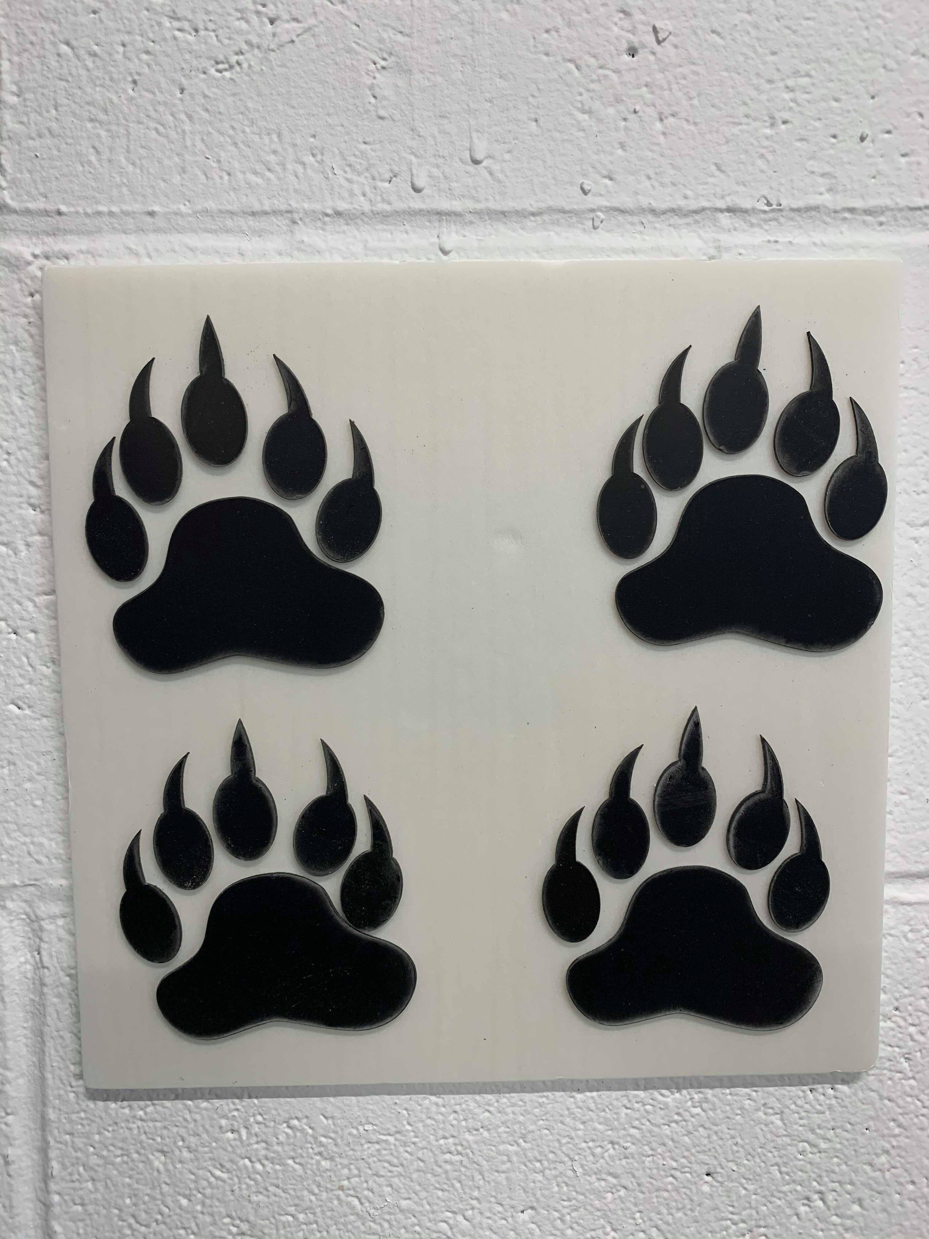 Bear Paw Wall Decals